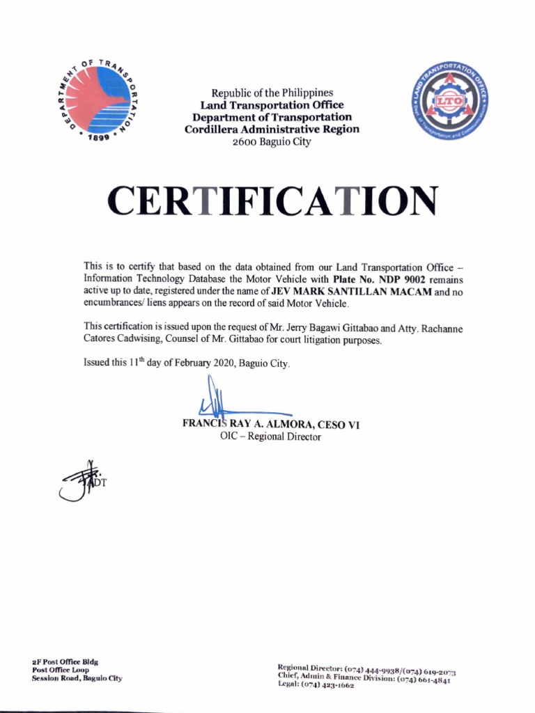 Certification PDF | PDF