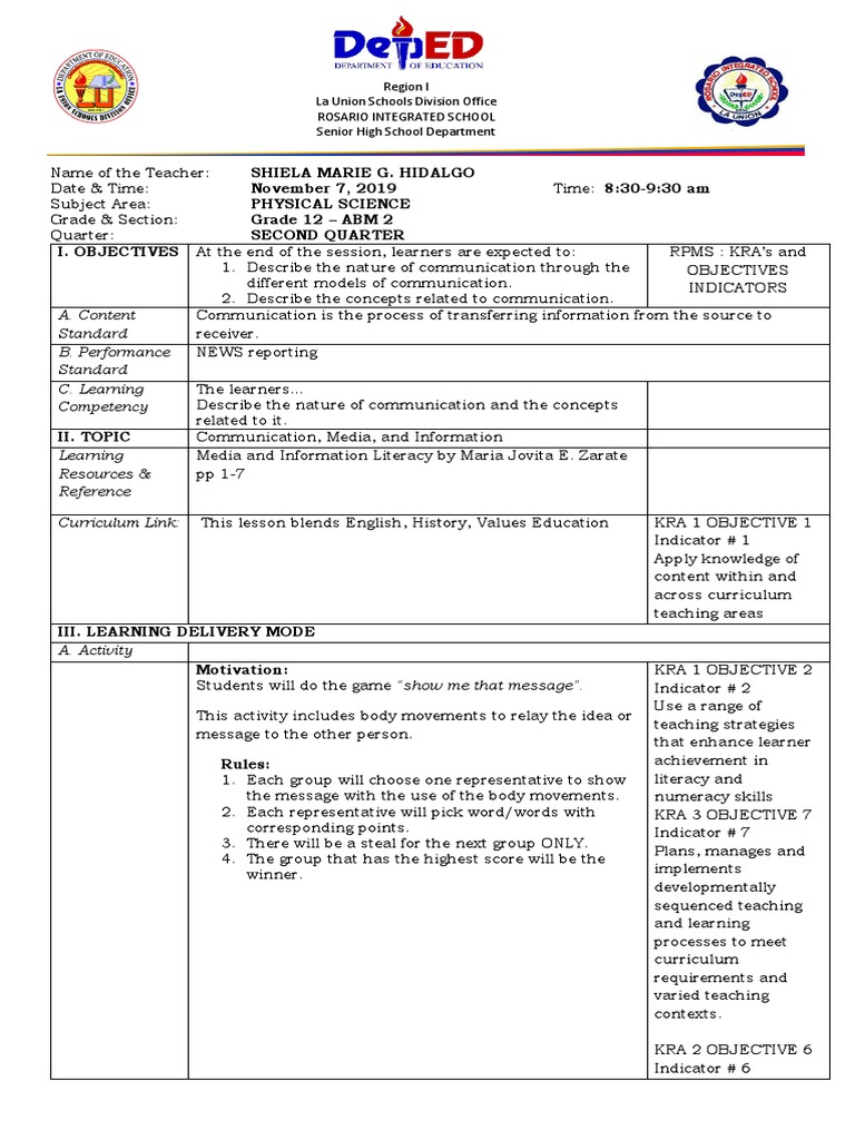 Cot2 Communication | PDF