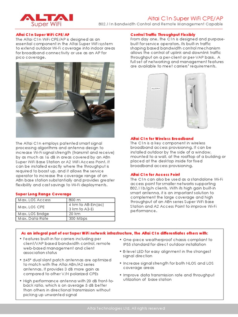 Altai C1n Catalog Eng 170810 | PDF