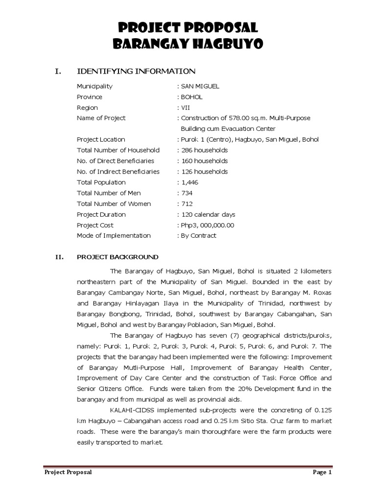 Project Proposal | PDF