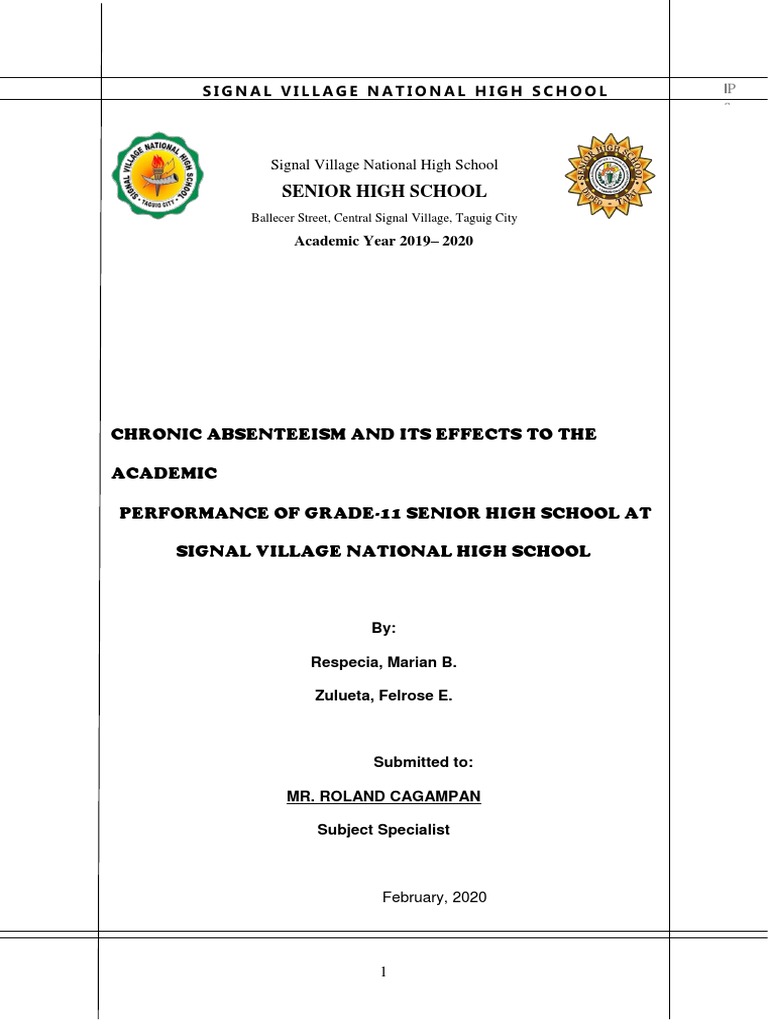 Thesis Pagbasa | PDF