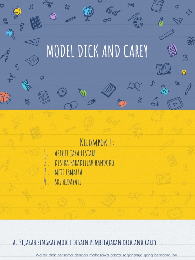 Model Dick and Carey | PDF