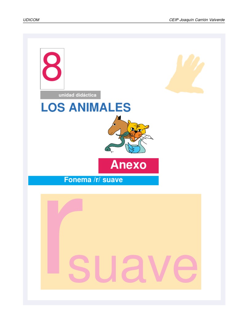 Actividades Fonema R Suave para Niños | PDF | Sílaba | Los símbolos