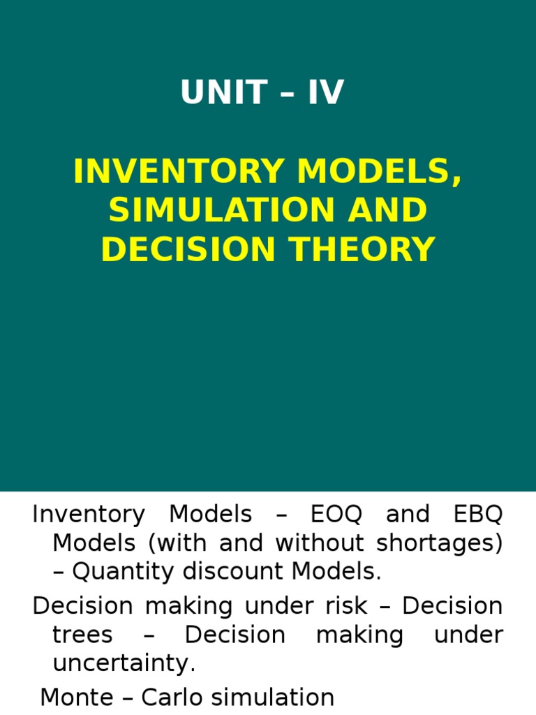 Unit4 AOR | PDF