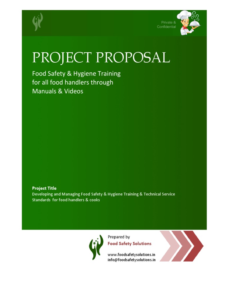 Proposal For Food Safety Training PDF | PDF