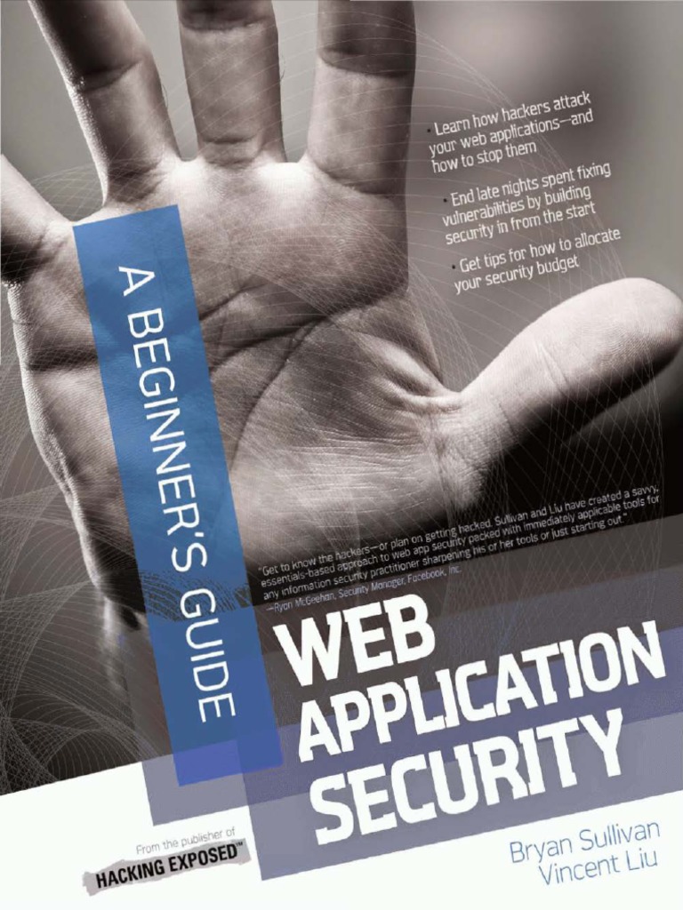 2012 - Web Application Security A Beginer Guide | PDF