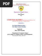 CG - Mini Project - Report | PDF | Callback (Computer Programming ...