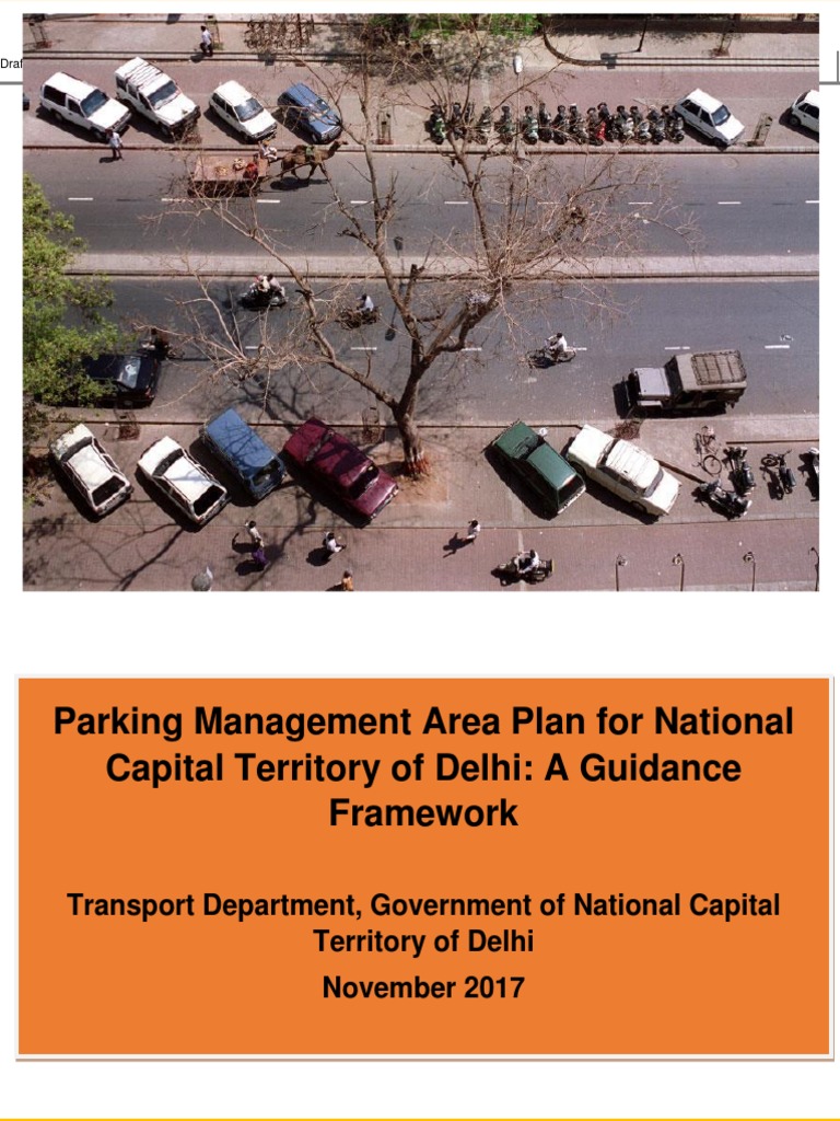 Draft Guidelines - Parking Management Area Plan PDF | PDF