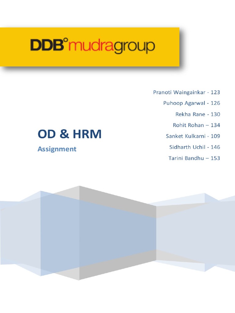 DDB Mudra Case Study PDF | PDF