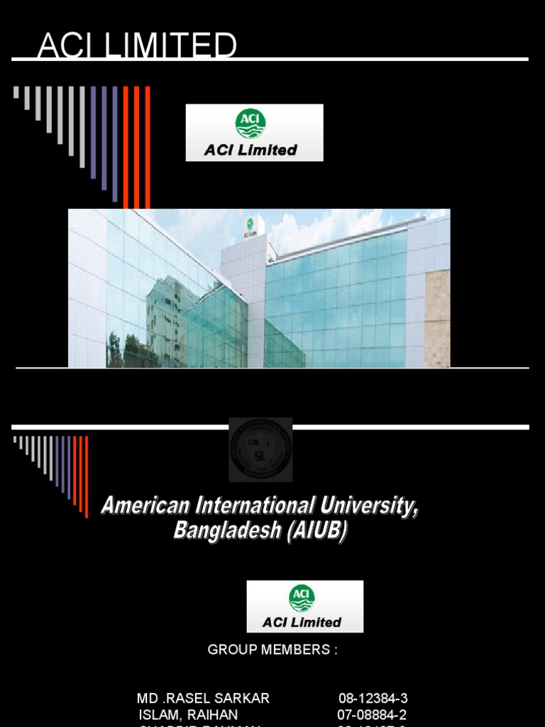 Aci Limited | PDF | Agriculture | Brand