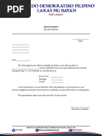 Poll Watcher ID Template 2025 | PDF