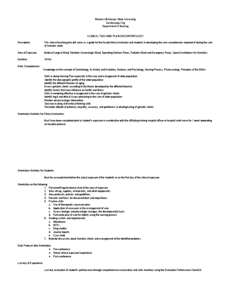 Teaching Plan 2 | PDF