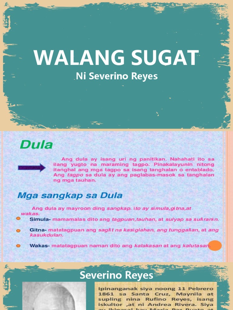 Walang Sugat | PDF