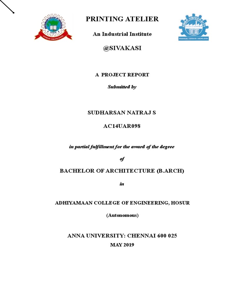THESIS REPORT FINAL FORMAT (Sudharsan) | PDF