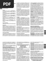 Prospecto Calmador CB Tramadol 50 mg | PDF | Dolor | Analgésico