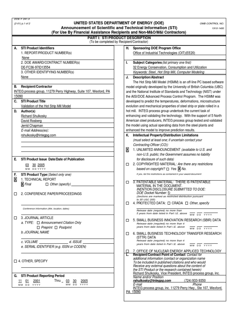 Full Rolling Mill Calc | PDF
