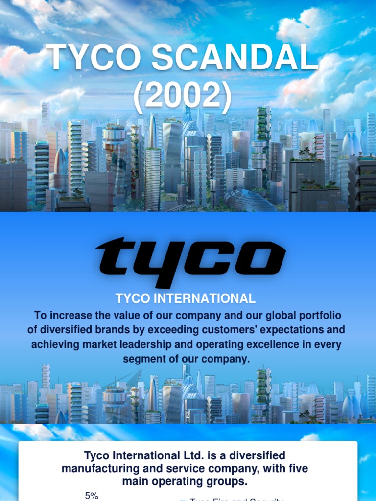Tyco Financial Scandal (2002) | PDF