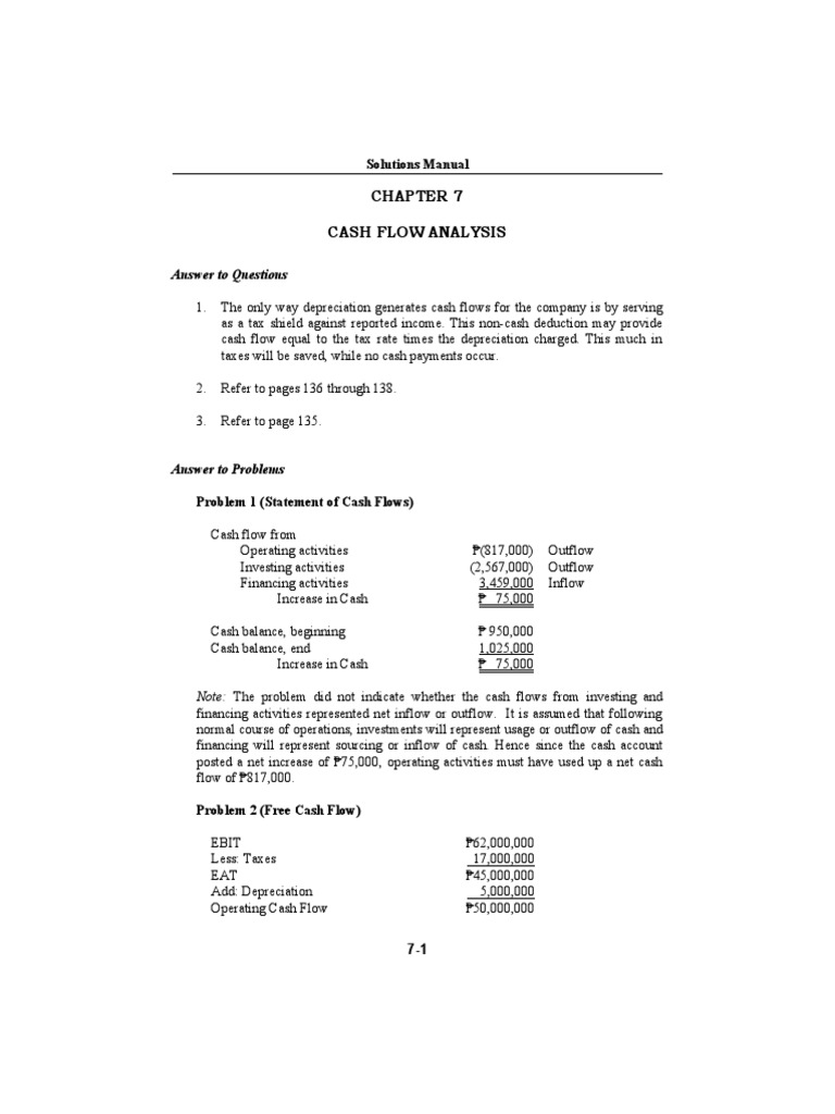 CHAPTER 7 Answer | PDF
