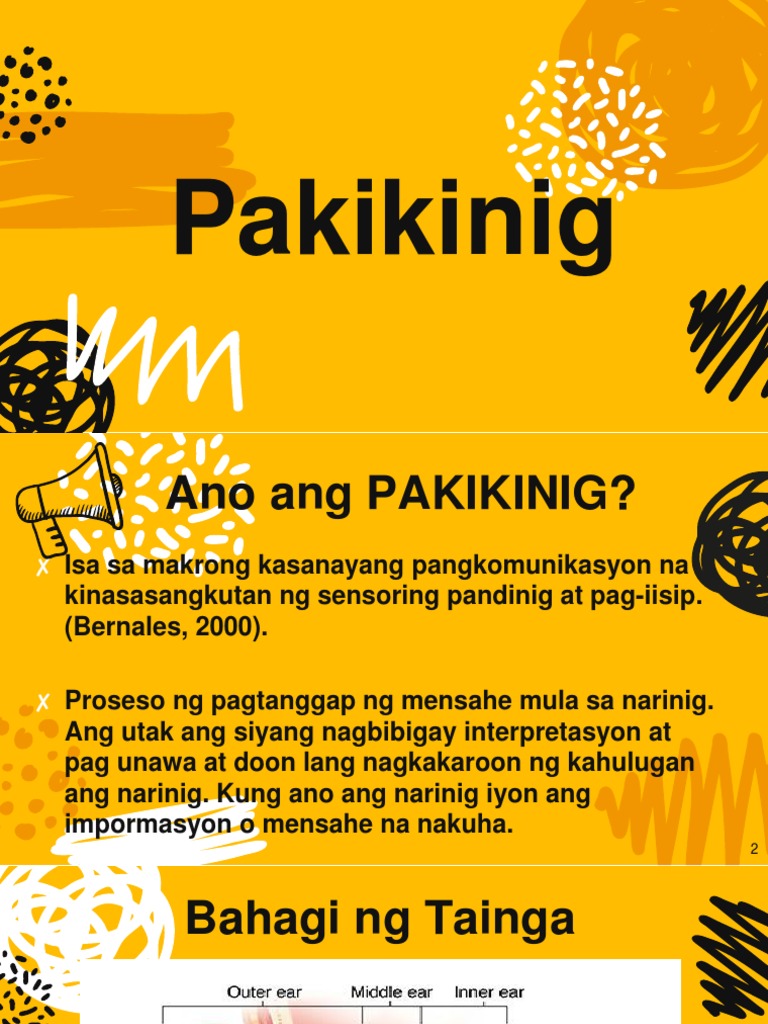Pakikinig 1 | PDF