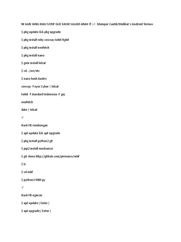 Termux Guide Pdf