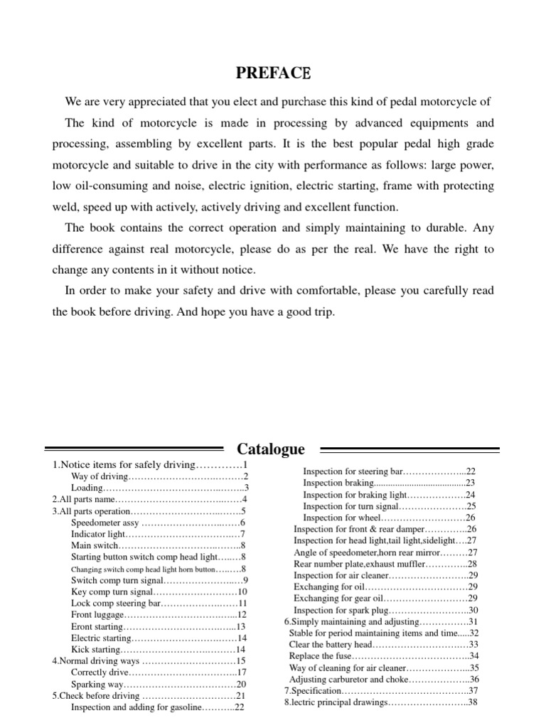 Scooter Manual | PDF