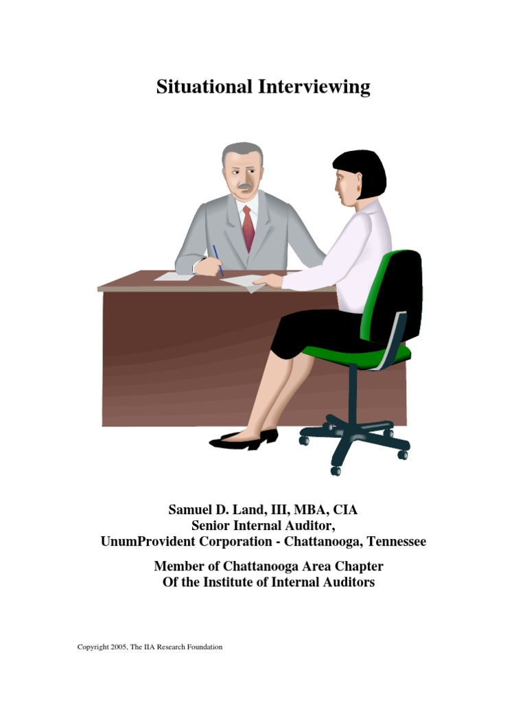 Situational Interviewing | PDF | Internal Audit | Interview