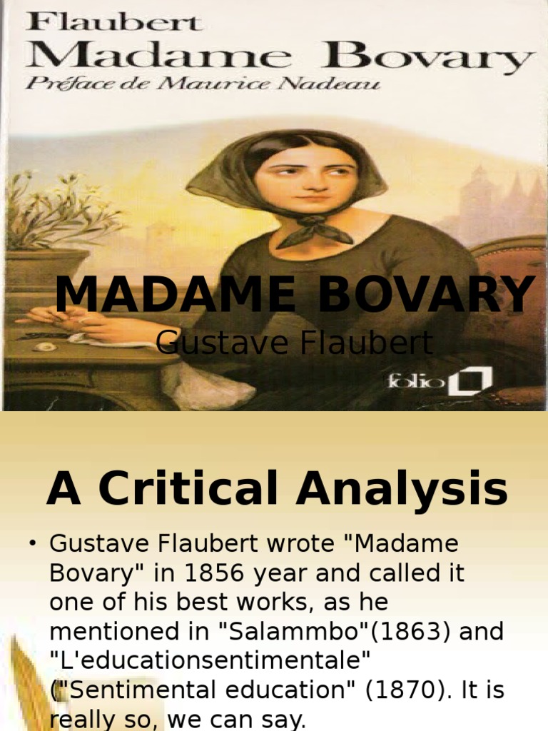 Madame Bovary | PDF