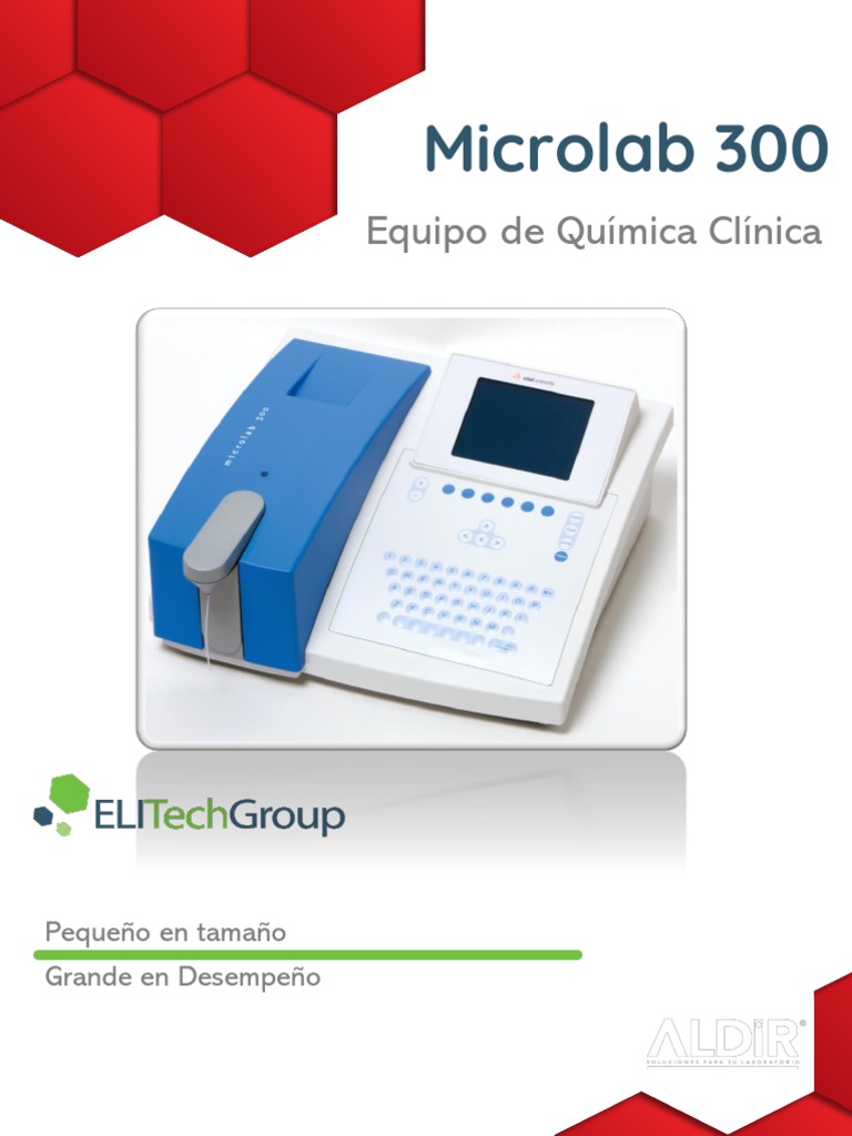 Analizador de Quimica Microlab 300 | PDF
