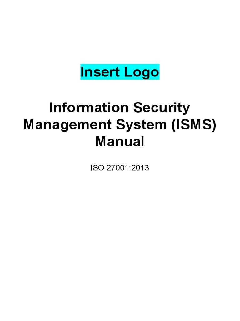 ISMS Manual (Sample) | PDF
