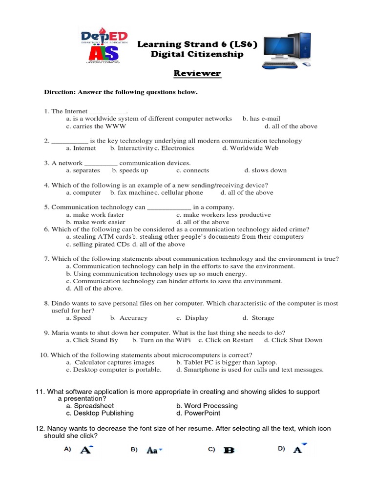 SL EL LS6 Batch 2 Questions | PDF