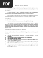Summary of Distinctions Between Rule 103 Rule 108 and Ra 9048 | PDF ...