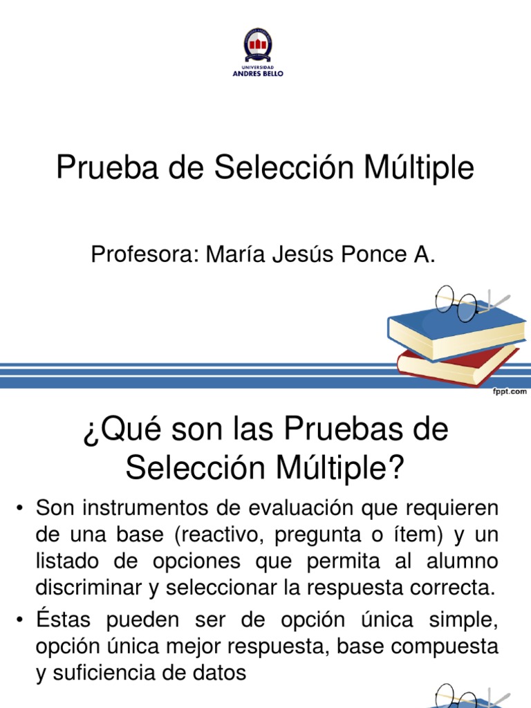 Prueba de Selección Múltiple | PDF