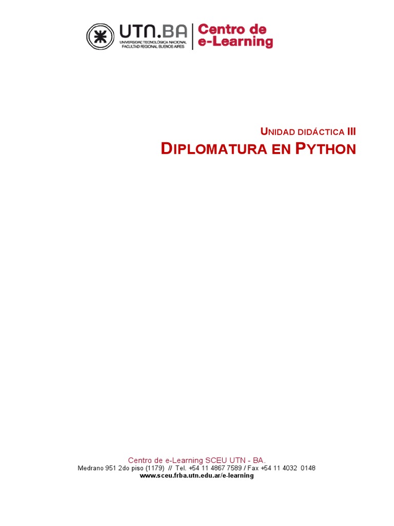 Python-3 Nivel Avanzado | PDF
