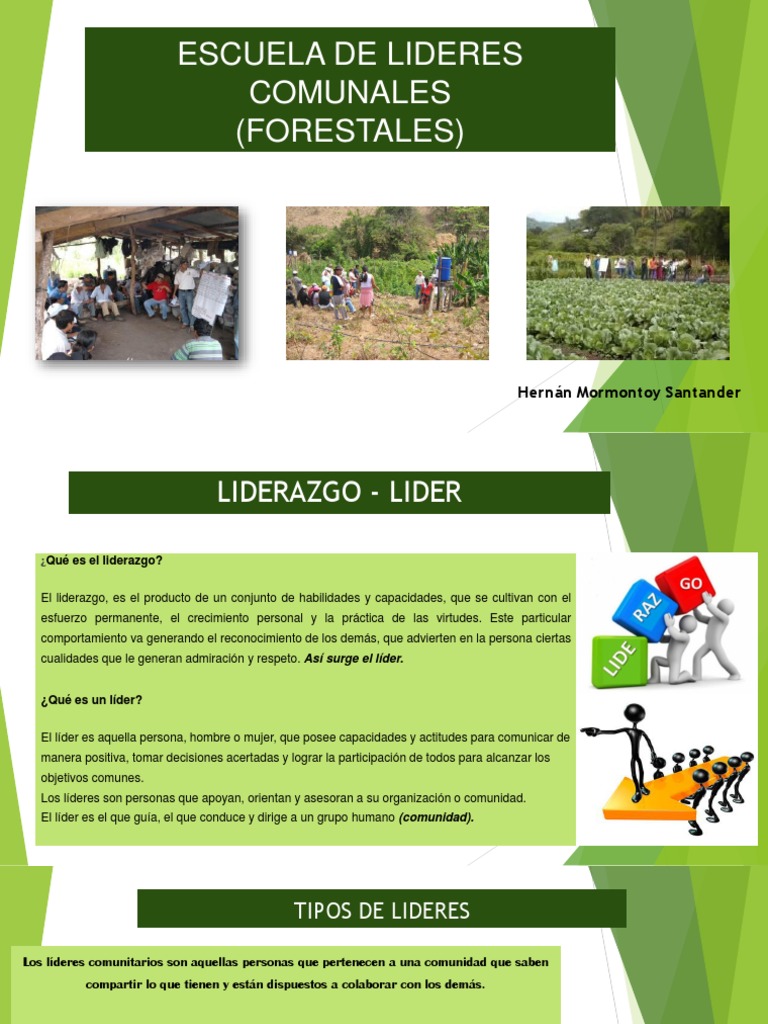 Liderazgo Lider Comunal | PDF | Relaciones personales, crianza y ...