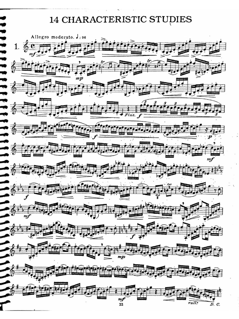 Arban - Characteristic Studies PDF | PDF