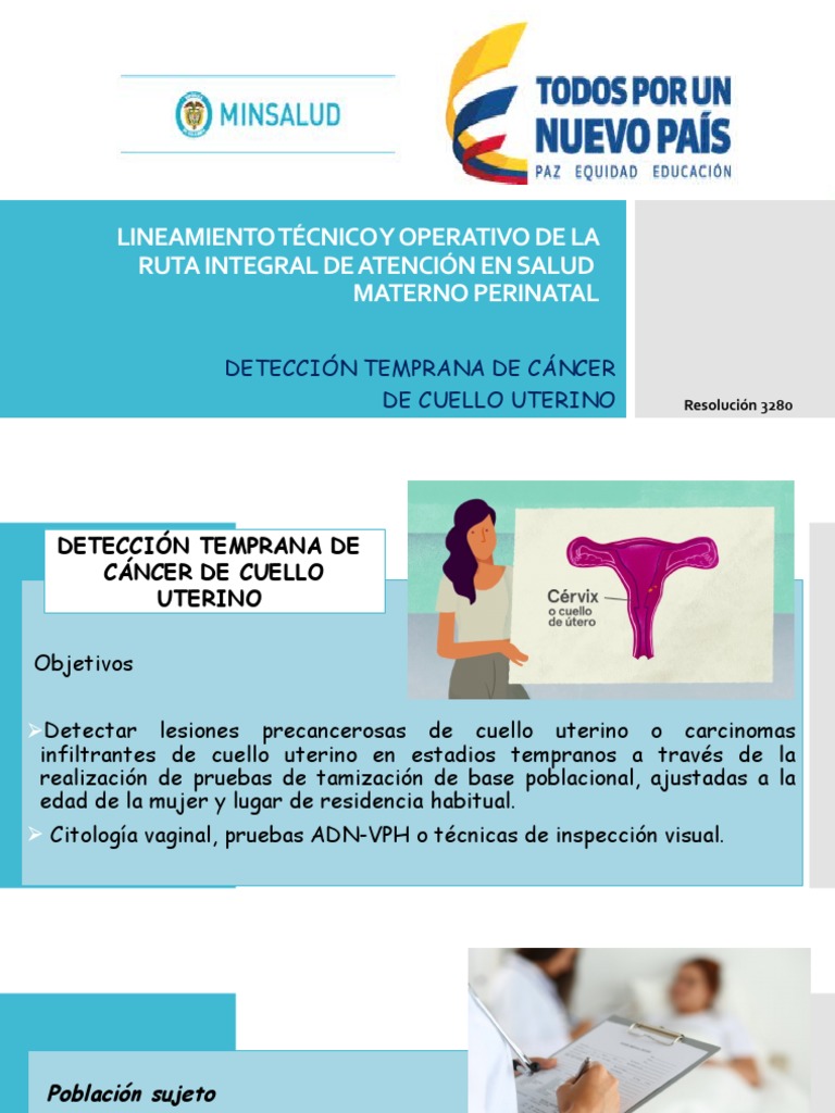 Expo Ca Cervix - 3280 | PDF | Cáncer de cuello uterino | Especialidades Medicas