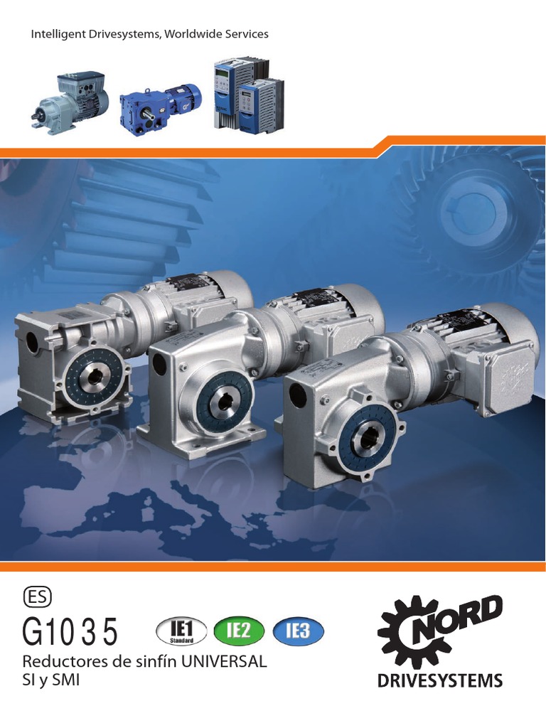 Catálogo Reductor PDF | PDF | Engranaje | Energía y recursos