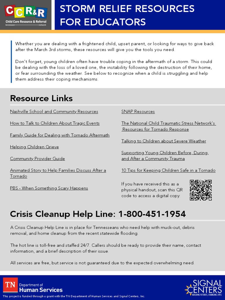 Storm Relief Resources | PDF