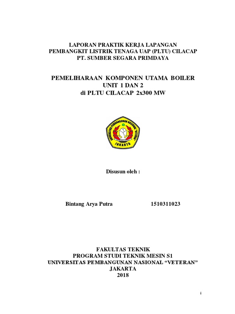 Pemeliharaan Komponen Utama Boiler | PDF | Sains & Matematika | Komputer