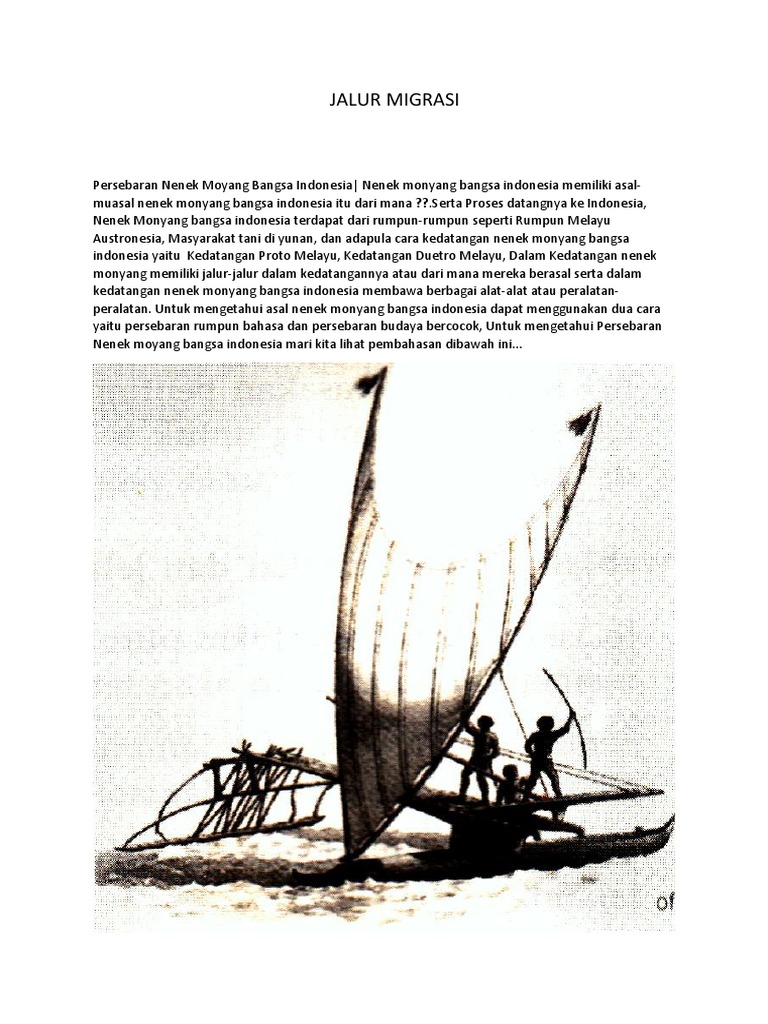 Jalur Migrasi | PDF