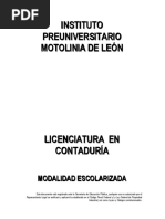 Plan de Estudios LIC UCNL | PDF