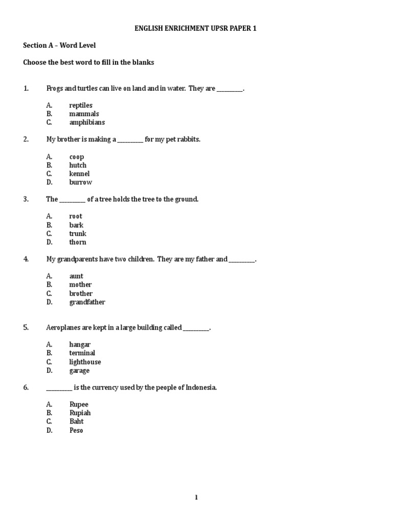 English Paper 1 | PDF | Art