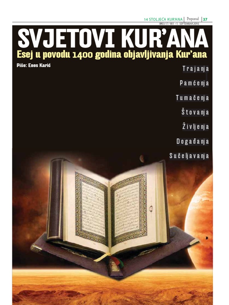 Svjetovi Kur'ana (Dr. Enes Karić) | PDF