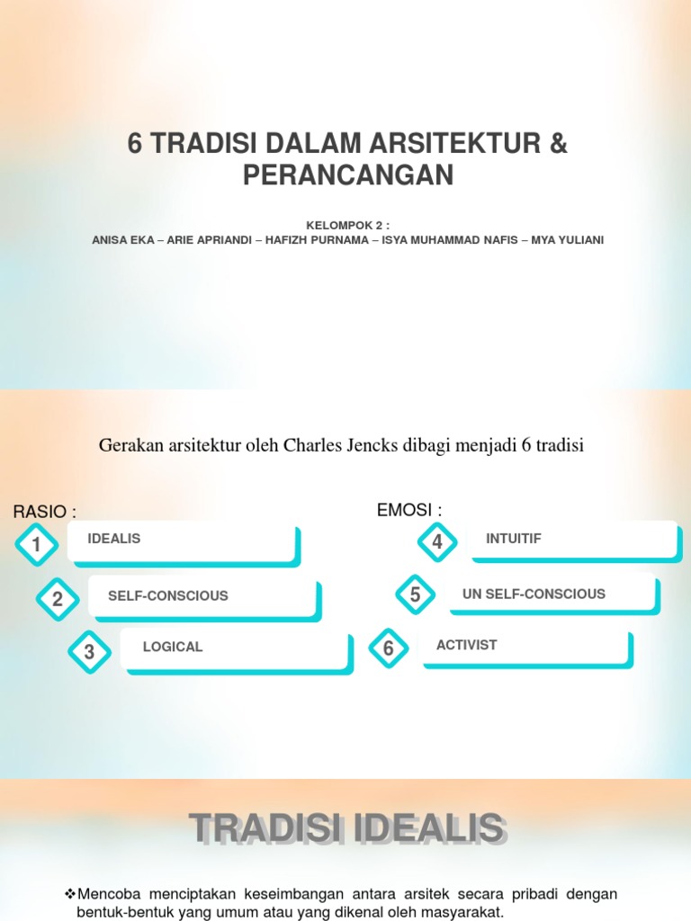 6 Tradisi Arsitektur Charles Jencks | PDF