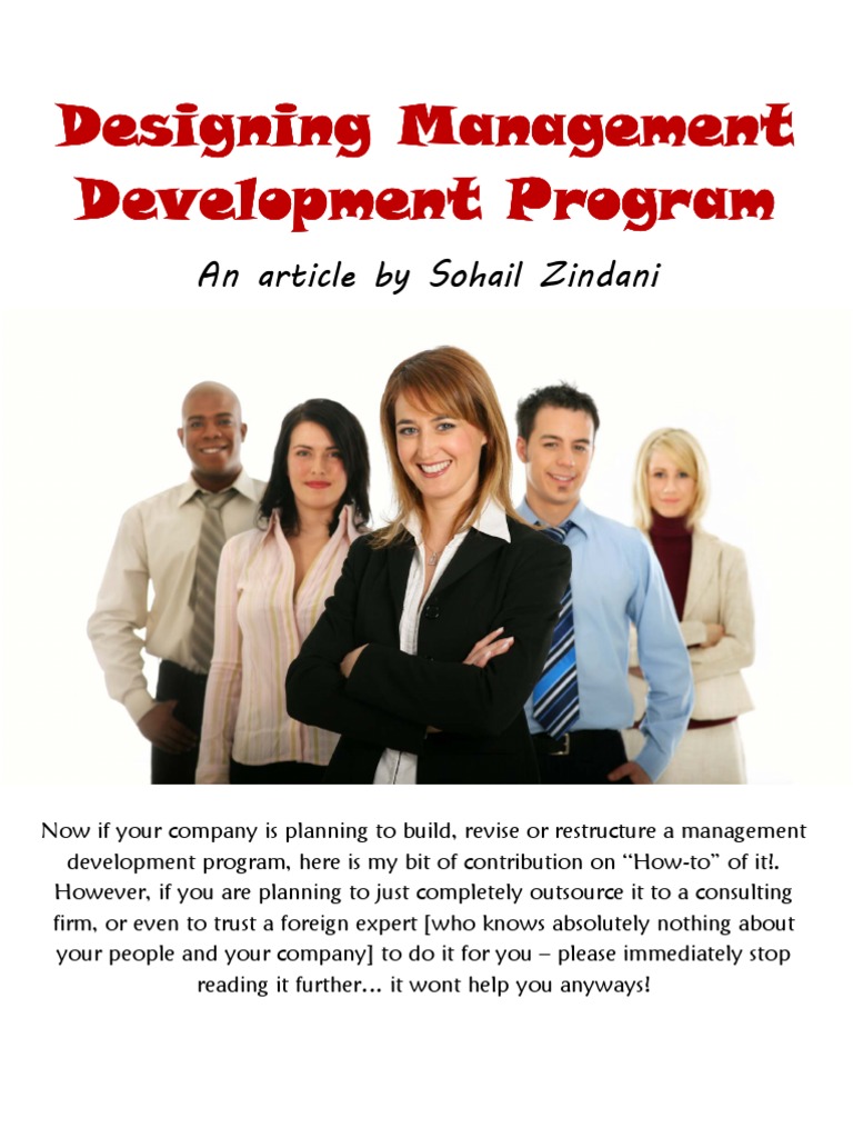 Designing A Management Development Program | PDF | Competence (Human ...