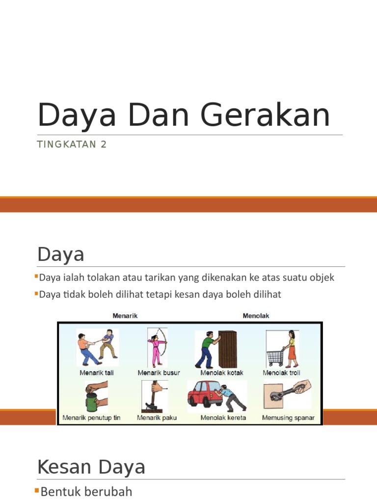 Daya Dan Gerakan | PDF