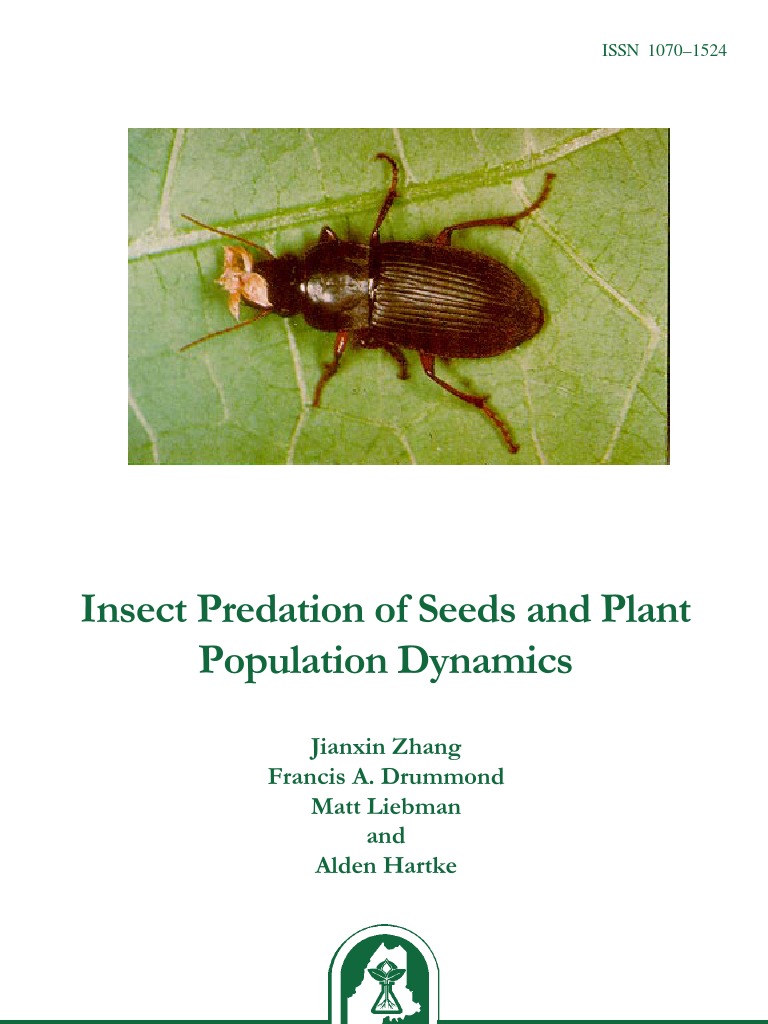 Insect Predation of Seeds and Plant Populations Dynamics | PDF | Seed ...