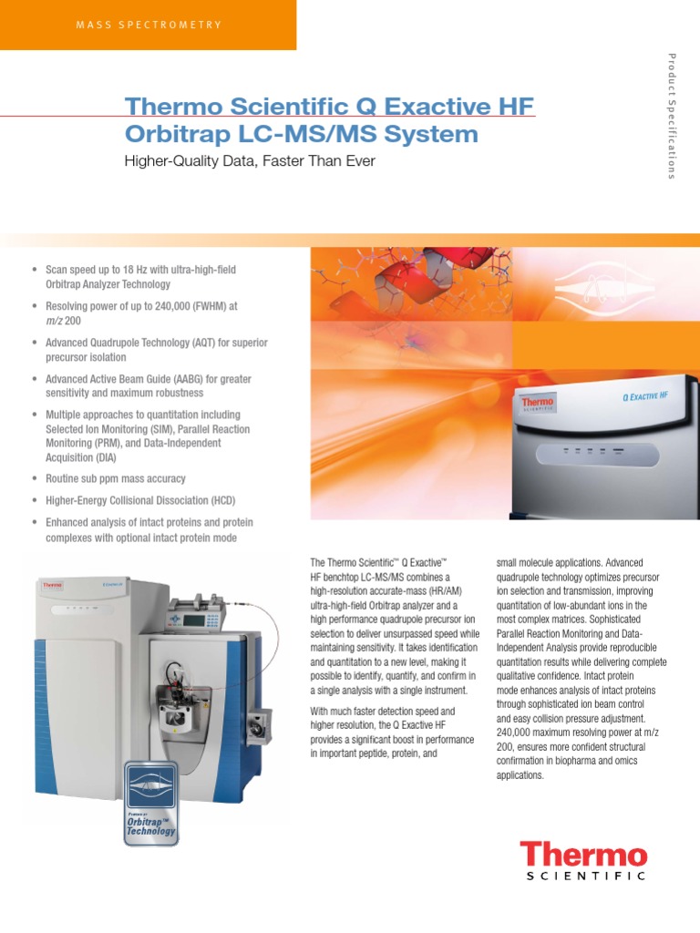 Planet Orbitrap A1527 | PDF