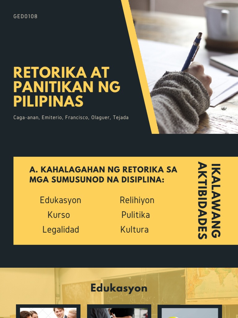 Kahalagahan NG Retorika Group 2 | PDF