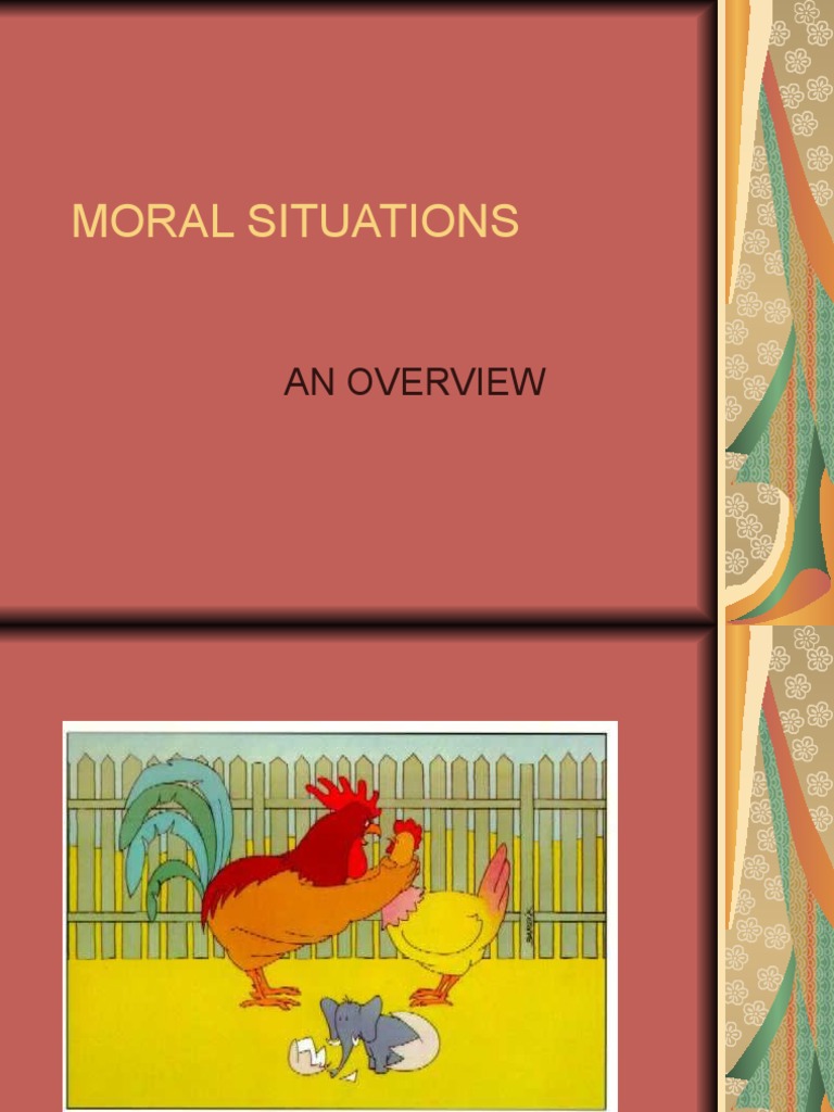 Ethics Moral Situations Overview | PDF | Stereotypes | Utilitarianism